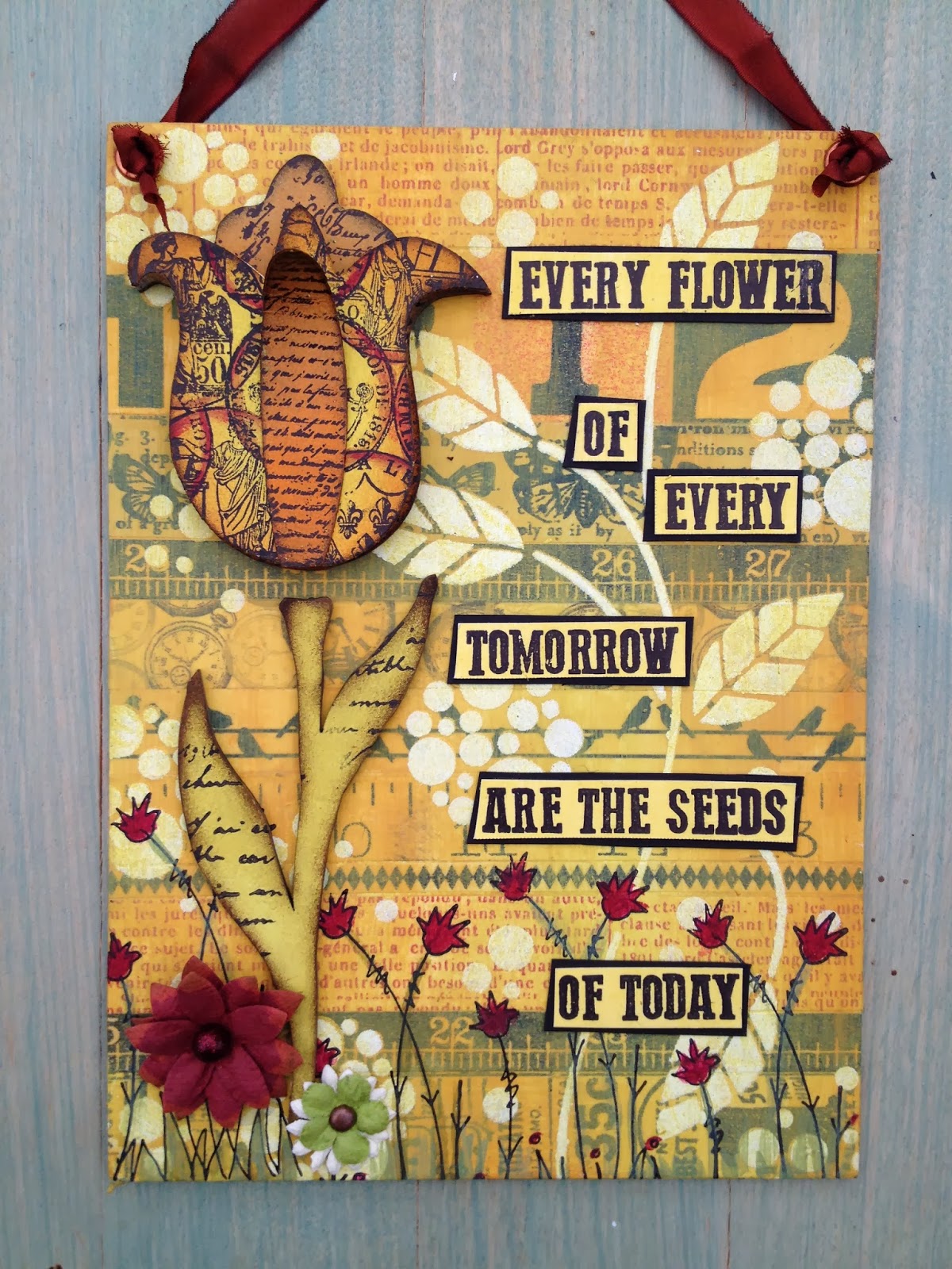 PaperArtsy: Every Flower {with Eclectica³ Lin Brown Stamps by Designer ...
